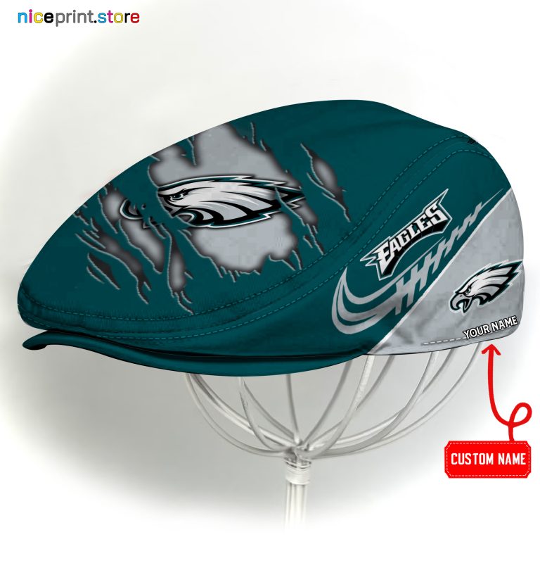 Philadelphia Eagles NFL Flat cap, NFL Jeff Cap, NFL Driving Cap, NFL ...
