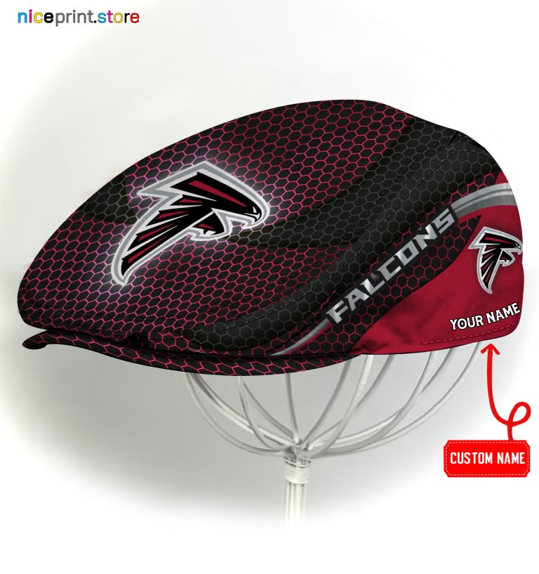 Atlanta Falcons NFL Flat cap, NFL Jeff Cap, NFL Driving Cap, NFL Golf ...