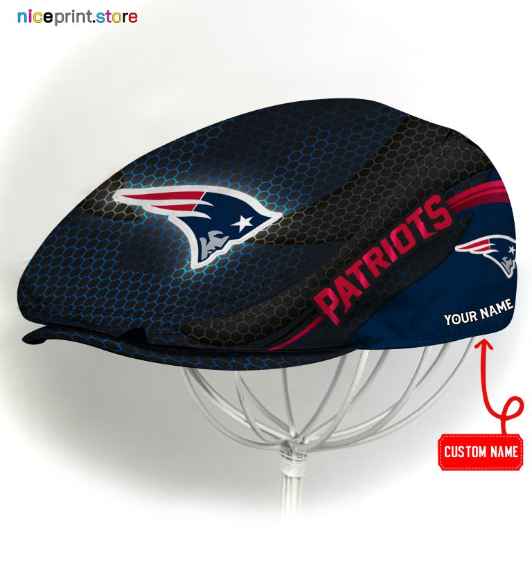 New England Patriots NFL Flat cap, NFL Jeff Cap, NFL Driving Cap, NFL ...