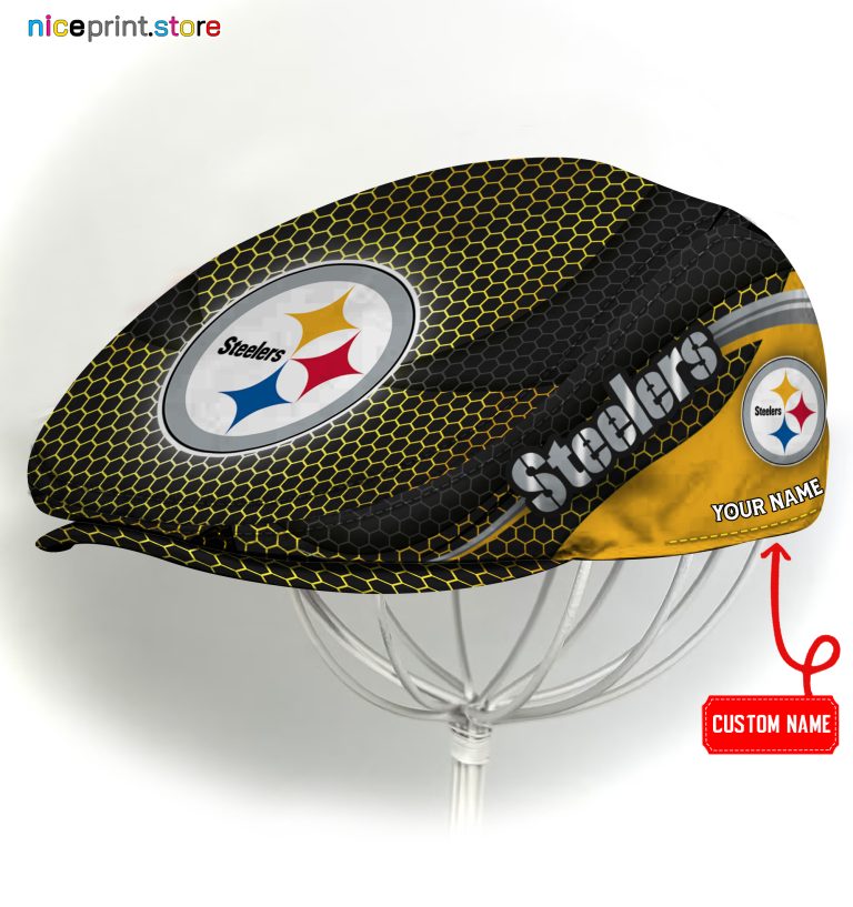 Pittsburgh Steelers NFL Flat cap, NFL Jeff Cap, NFL Driving Cap, NFL ...
