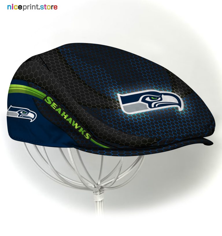 Seattle Seahawks NFL Flat cap, NFL Jeff Cap, NFL Driving Cap, NFL Golf ...