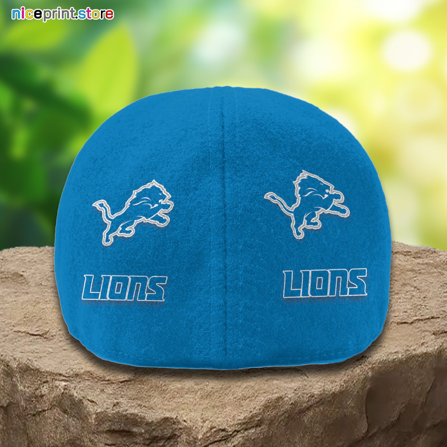 Detroit Lions NFL Ivy Cap, Flat Cap M07 – NicePrint – Print On Demand