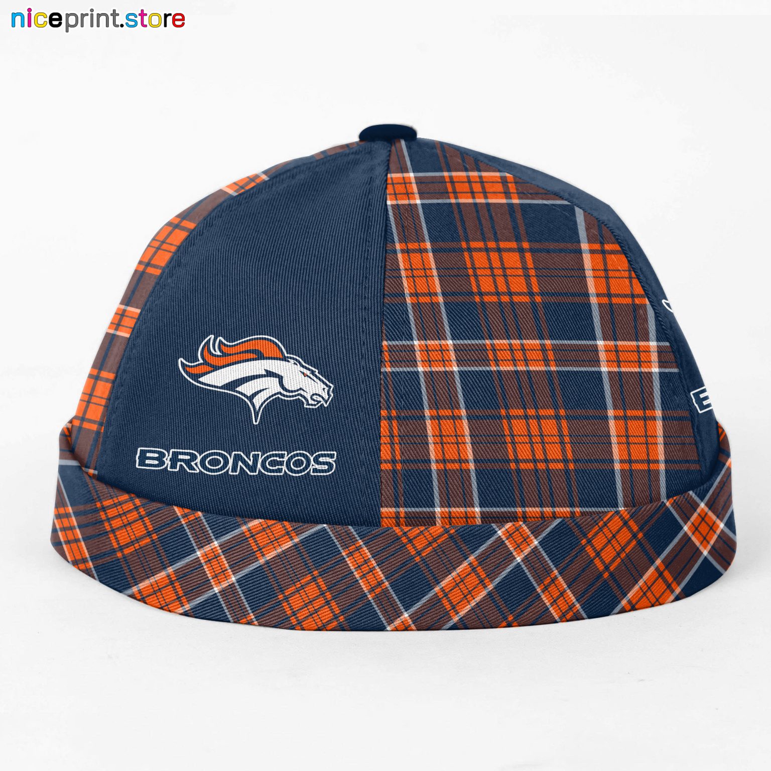 Denver Broncos NFL Docker Cap, Brimless Hat, Skull Cap M01 – NicePrint ...