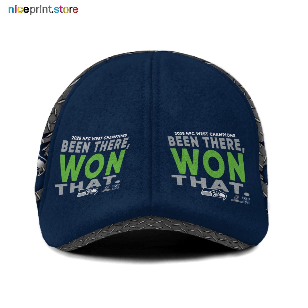 Seattle Seahawks 2025 NFC Ivy Cap, Flat Cap M1 – NicePrint – Print On ...